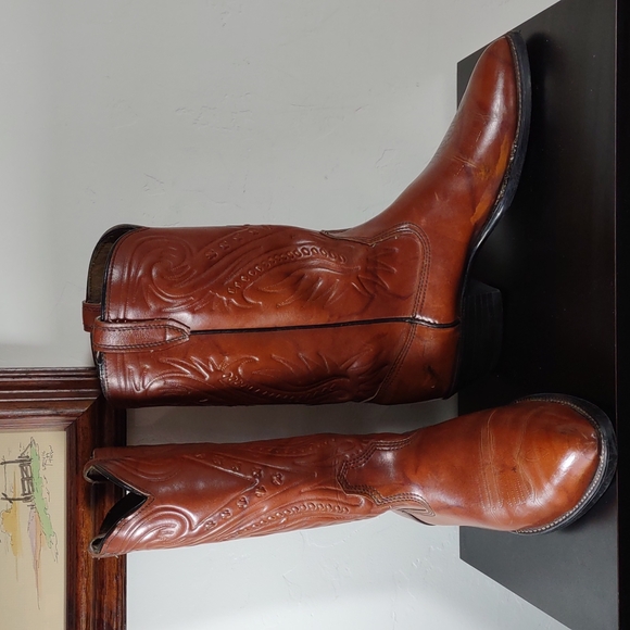 unbranded | Shoes | Unbranded Faux Leather Cowboy Boots | Poshmark